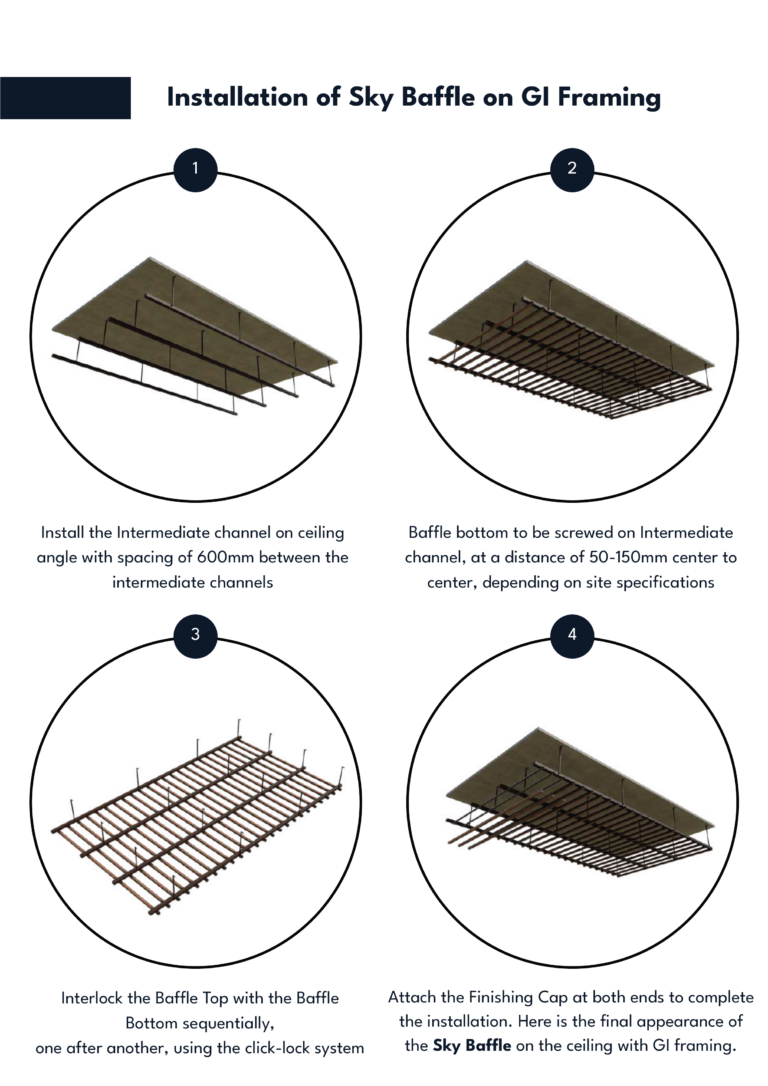 Baffle ceiling - Inlife